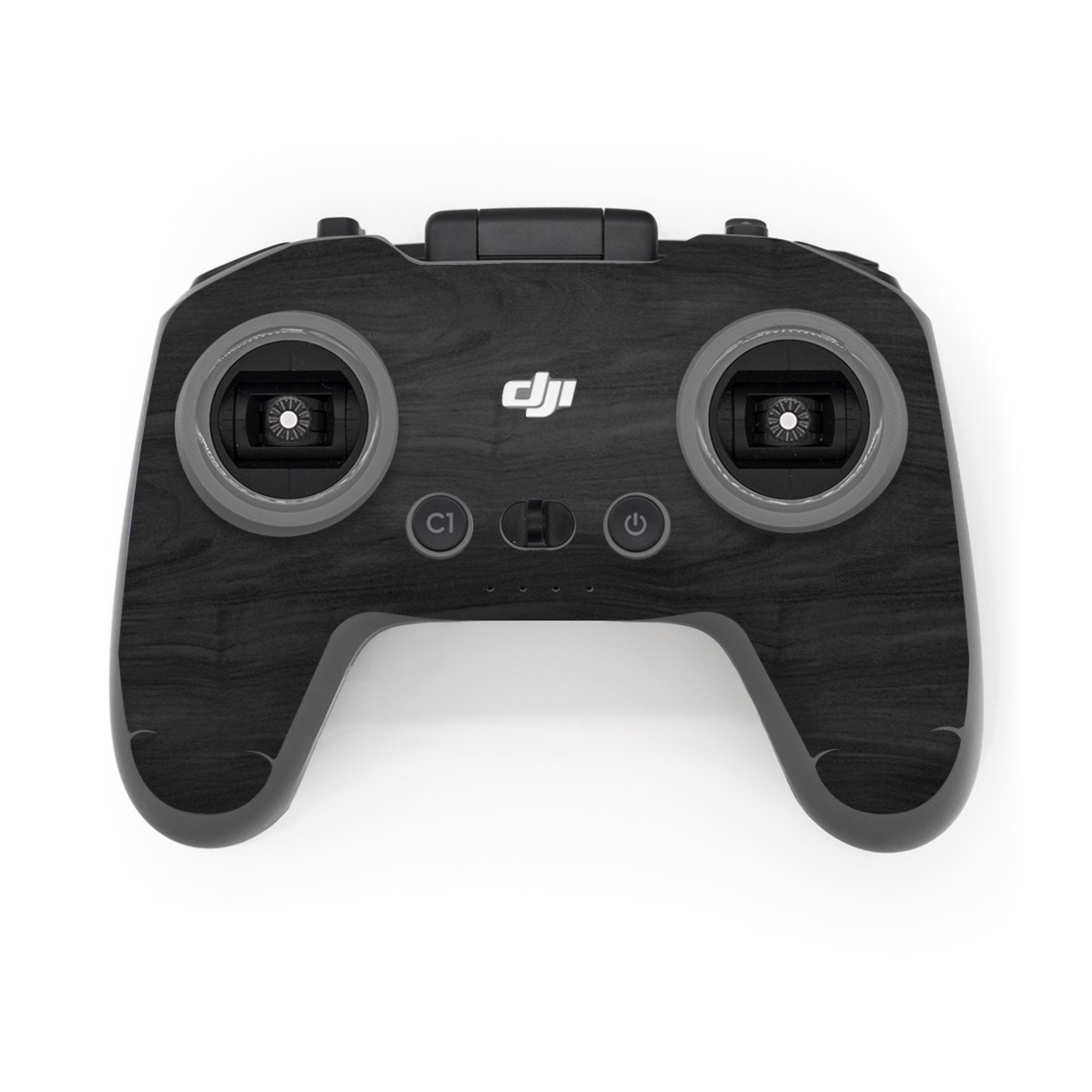 Black Woodgrain DJI FPV Remote Controller 3 Skin