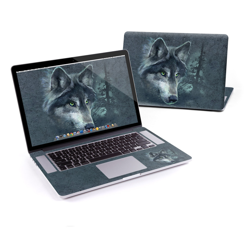 Wolf Reflection MacBook Pro 15-inch 2012-2016 Retina Skin | iStyles