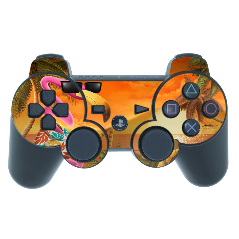 Sunset Flamingo PS3 Controller Skin | iStyles